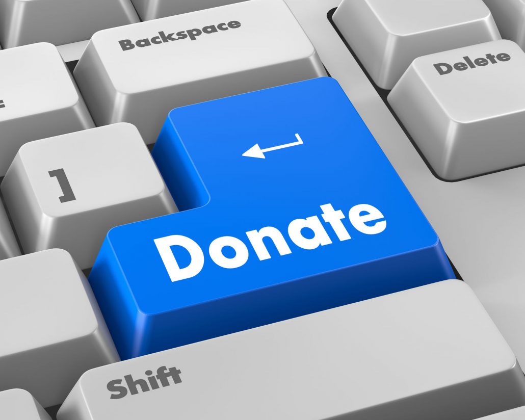 41630300 - donate button on computer keyboard pc key 3d - Colon Cancer ...